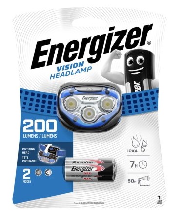 Energizer Vision Headlight (200 lumens) - LESEDI HOME SUPPLIER (PTY) LTD